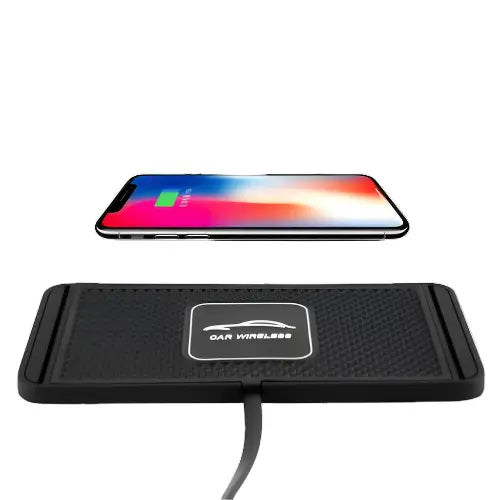 OptiCharge Wireless Car Charging Mat with Anti-Slip Grip for Smartphon ...